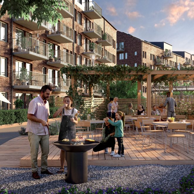 Från militärområde till sprudlande bostadsområde: Wienerberger ...