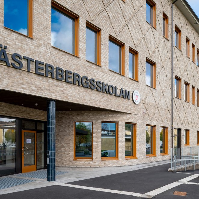Skolbyggnader i Mölndal får tegelfasader som samspelar