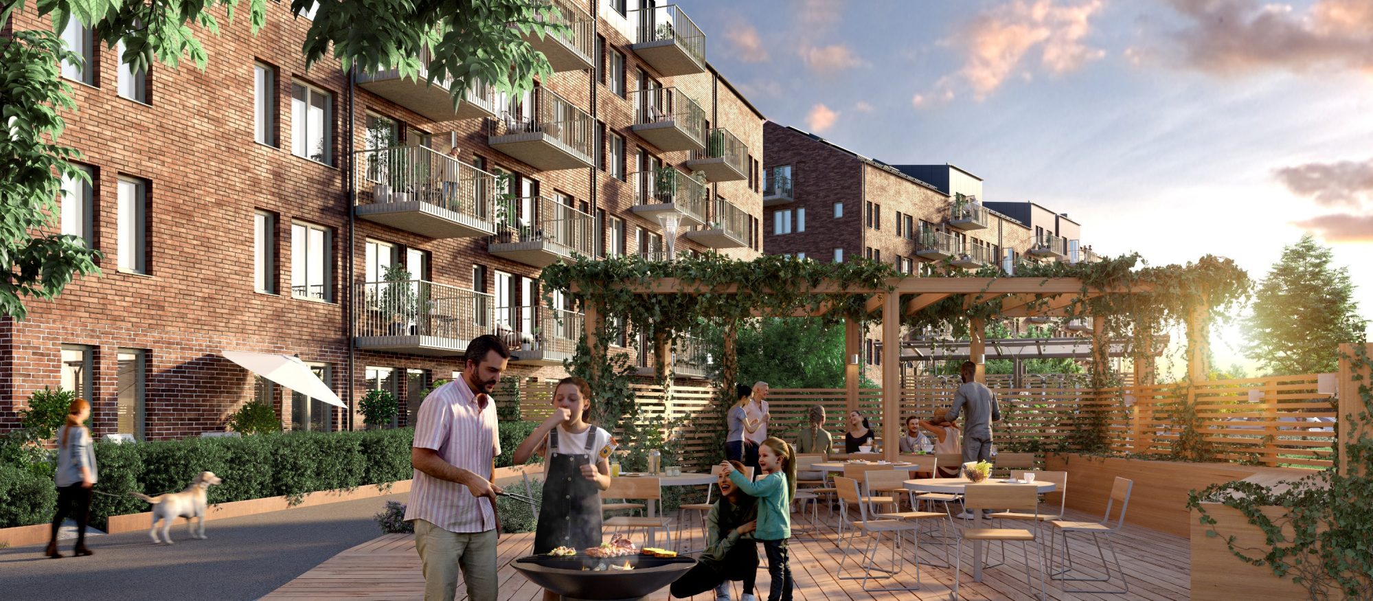 Från militärområde till sprudlande bostadsområde: Wienerberger ...