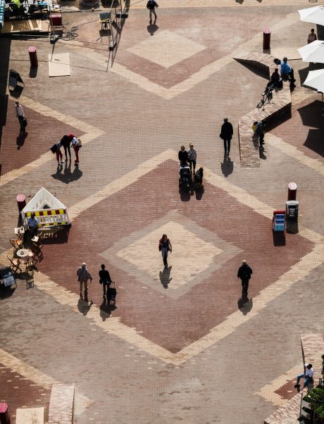 Teppela Tøyen Torg med marktegel